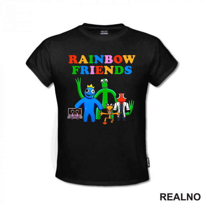 RAINBOW FRIENDS - COLORS - CRTANI FILMOVI - MAJICA