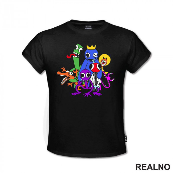 Rainbow Friends - Hug - Crtani Filmovi - Majica