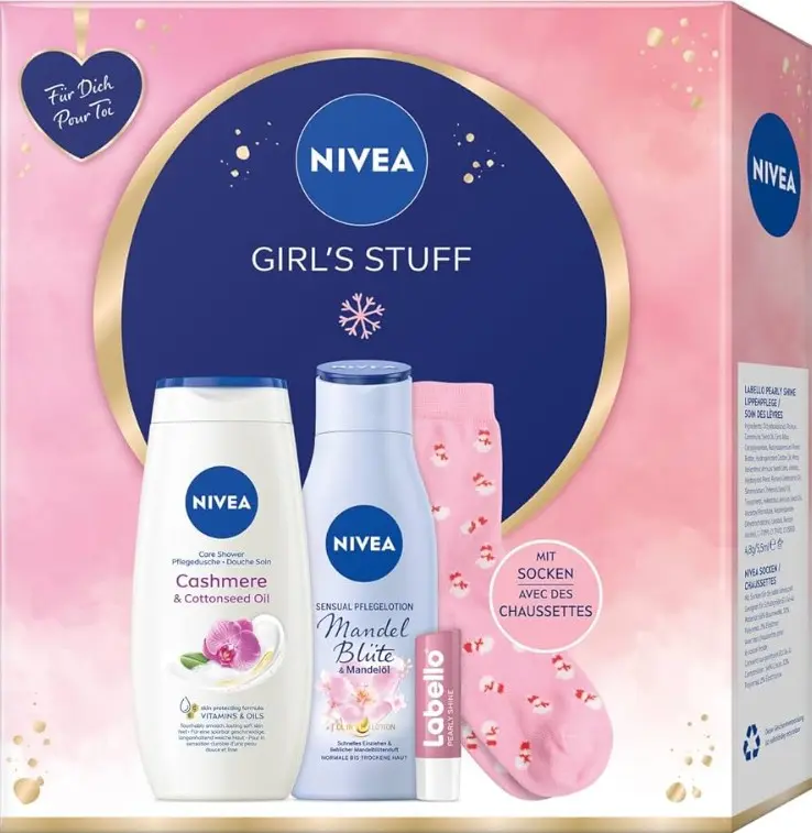 NIVEA Girls Stuff Ženski set 4 proizvoda