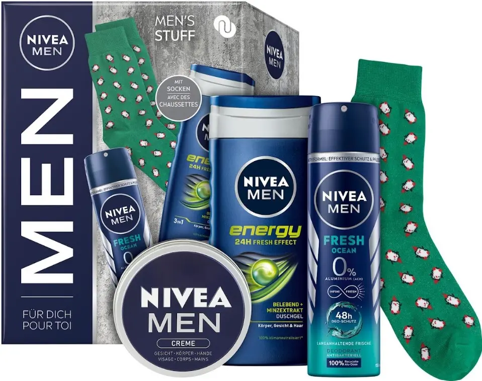 NIVEA Men Energy Muški set 4 proizvoda