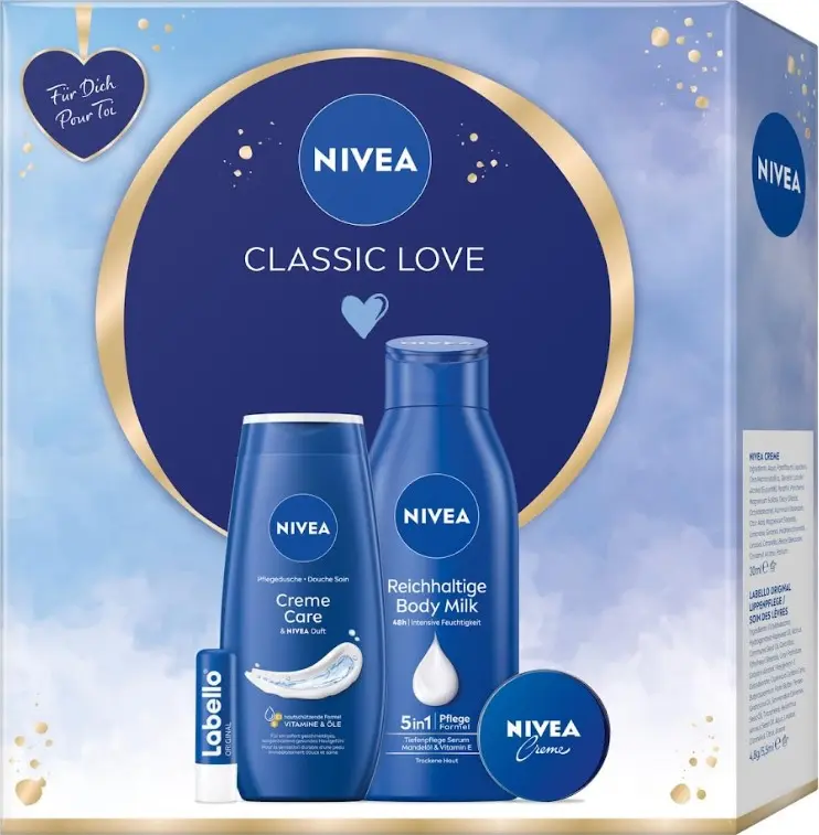 NIVEA Classic Love Ženski set 4 proizvoda