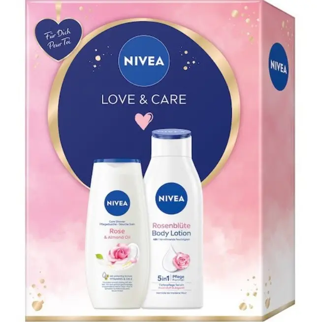 NIVEA Love & care Ženski set 2 proizvoda