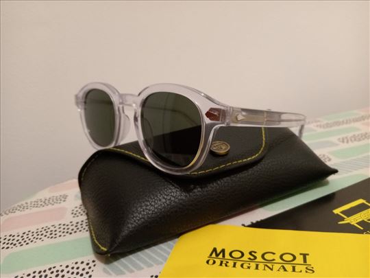 Moscot Lemtosh Crystal/Green size L Polarizovane