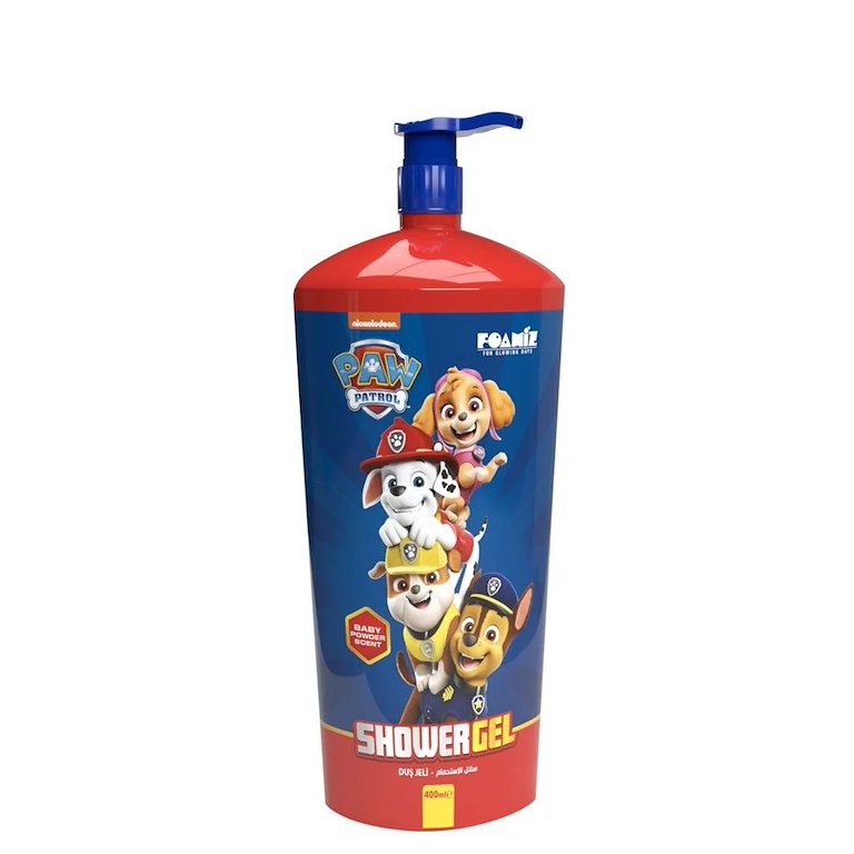 PAW PATROL GEL ZA TUŠIRANJE 400ML BOY