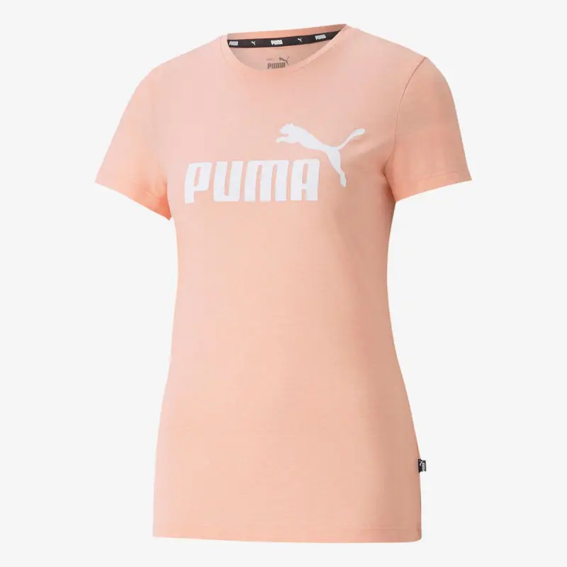 PUMA Ženska majica ESS Logo Heather 586876-26 kajsija