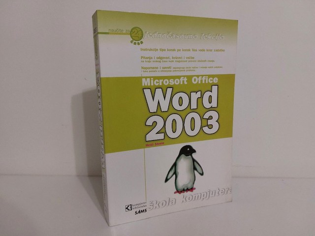 Microsoft Office Word 2003 - Heidi Steele