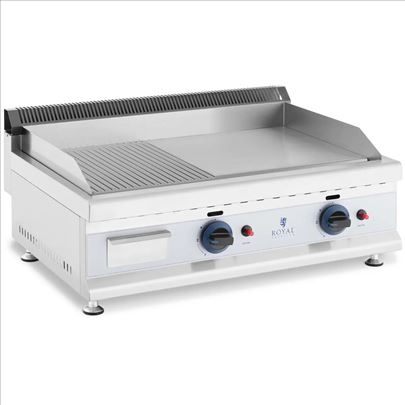 Royal Catering Dvostruki grill na gas plin 2x3100