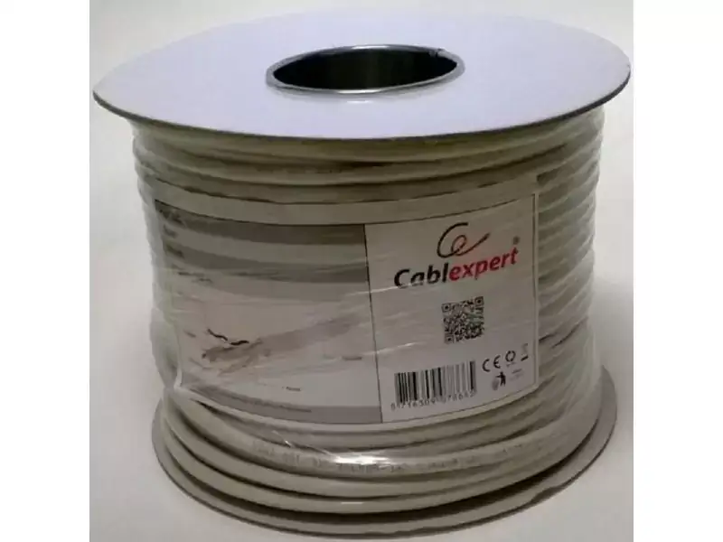 GEMBIRD FPC-5004E-SO/100C FTP CAT.5E INDOOR SOLID CU KOTUR 100M 2200