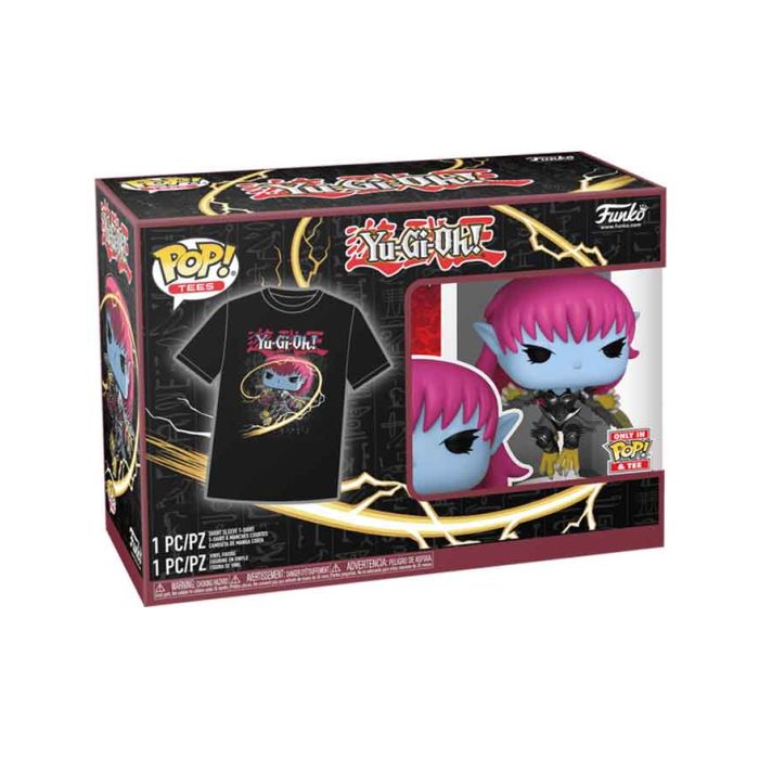 Figura Funko POP! & Tee: Yu-Gi-Oh! - Cyber Harpie Lady (BK) - XL