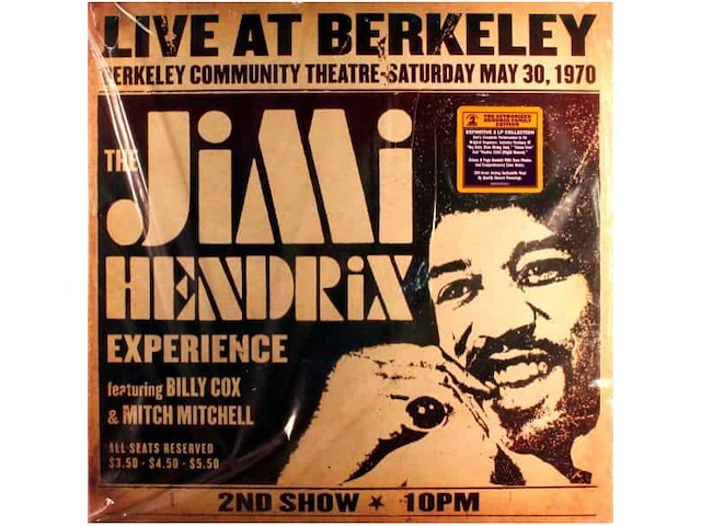 JIMI HENDRIX EXPERIENCE, THE - Live At Berkeley