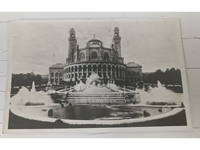 Razglednica...Pariz..Trocadero..1935