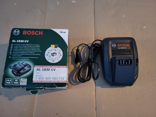 Bosch PunjačAL 1830 CV-14,4-18V-NOVO-