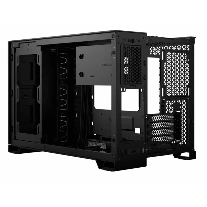 Kucište CORSAIR 2500D AIRFLOW Mid-Tower/ATX/kaljeno staklo/bez napajanja/crna