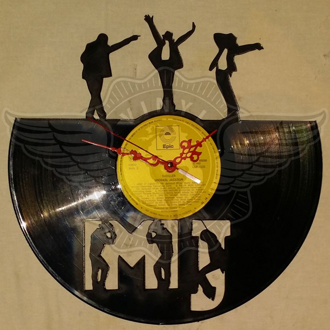 MICHAEL JACKSON Vinyl Record Wall Clock Art 2