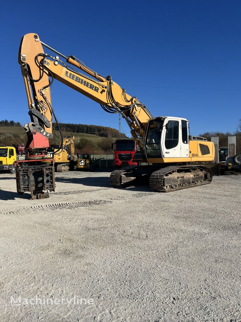 Liebherr R914C+ Movax SG40 bager guseničar