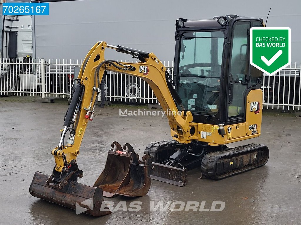 Caterpillar 301.8 3 BUCKETS - DUTCH MACHINE mini bager