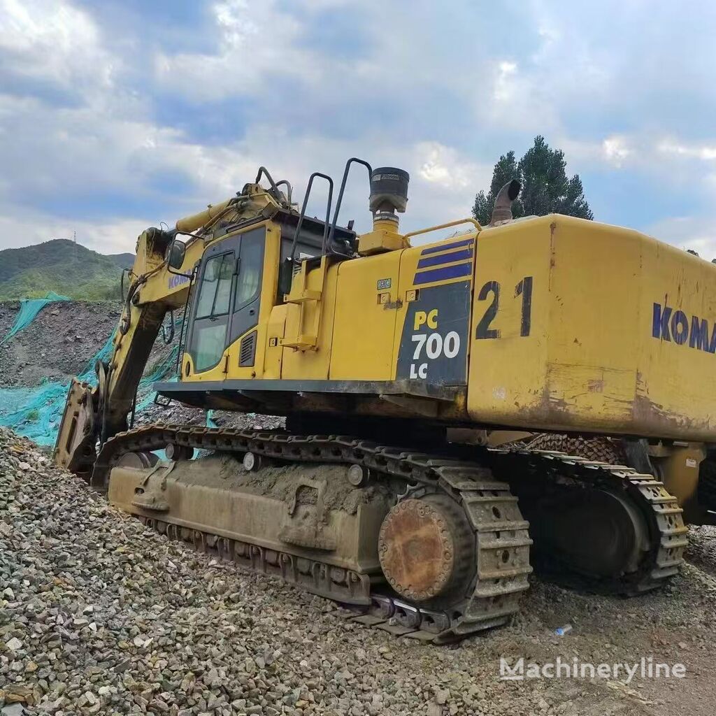 Komatsu pc700lc bager guseničar