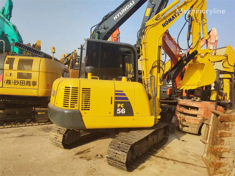 Komatsu PC56 mini bager