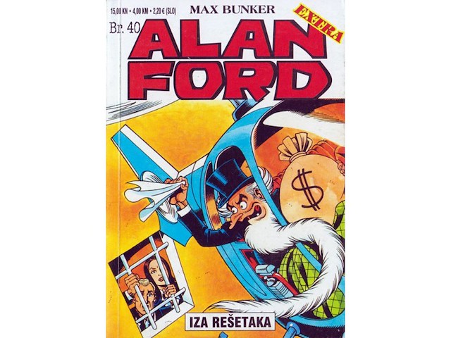 Alan Ford Extra - Iza rešetaka Br.40