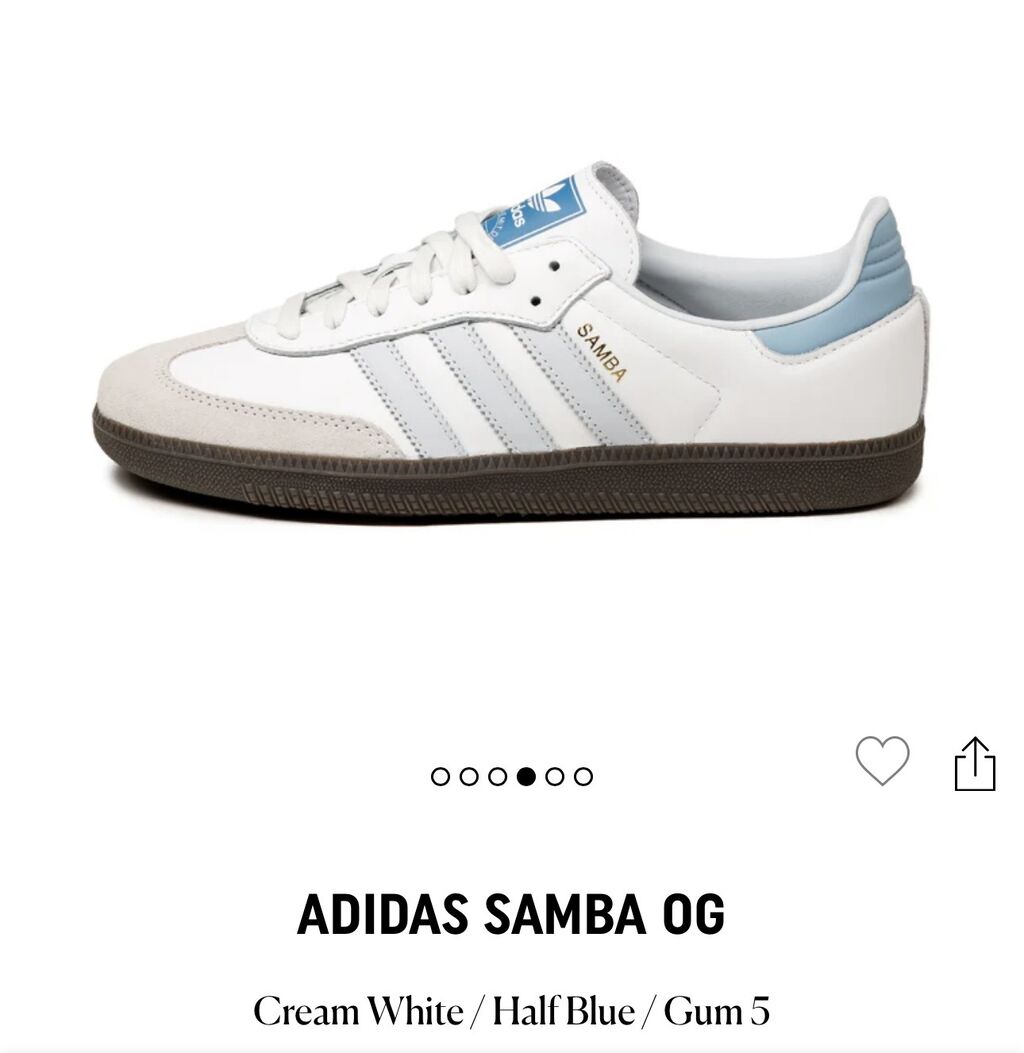 Adidas, 38.5, bоја - Bela