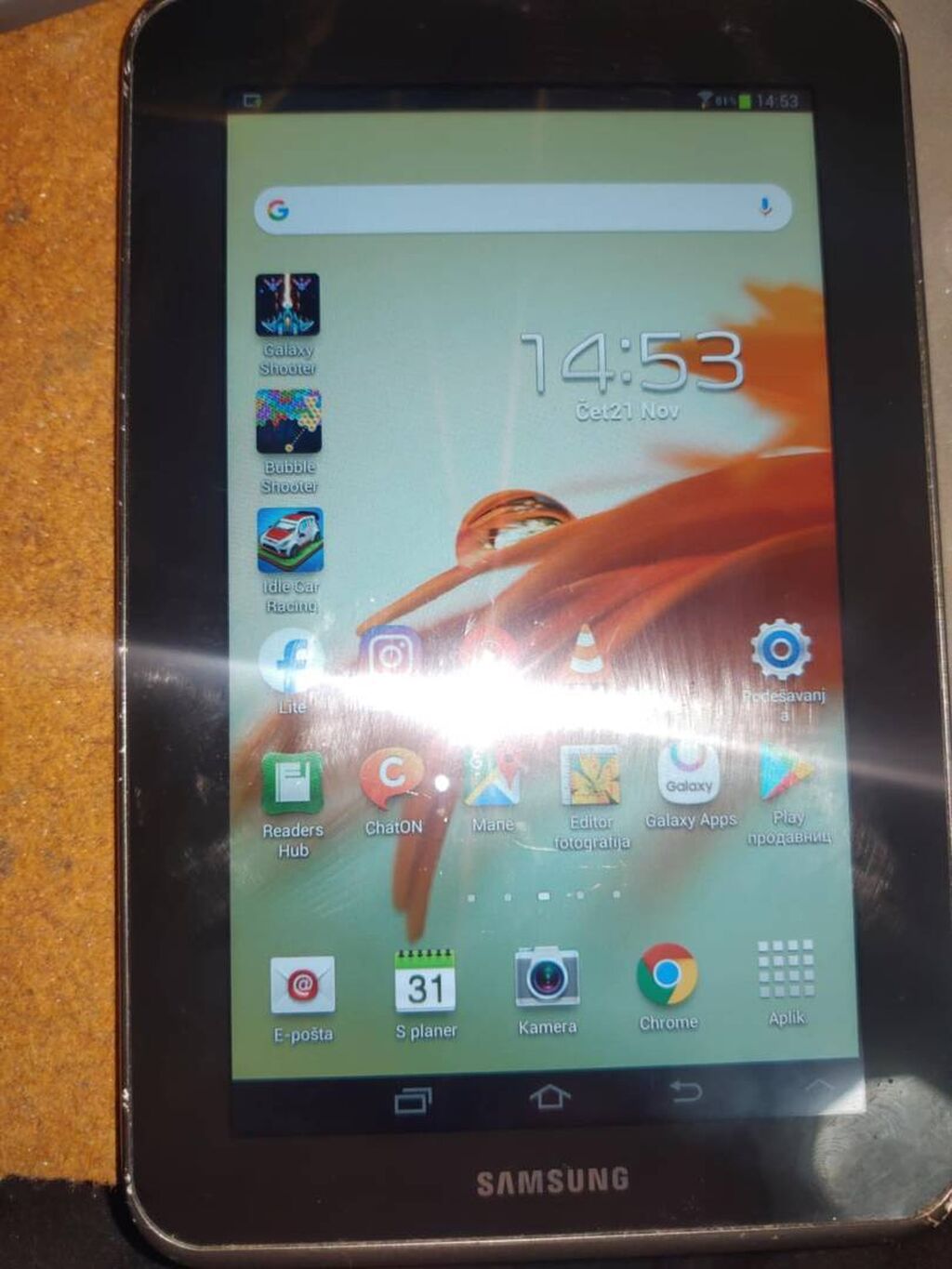 Samsung Galaxy tab 2 Stanje kao na slikama baterija dobra play