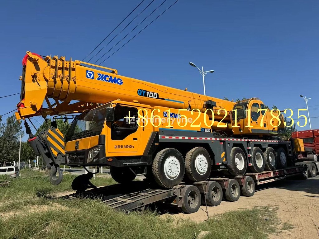 XCMG QY100K QY100 XCT100 XCA100 XCMG 100 ton truck crane mobile crane pokretna dizalica