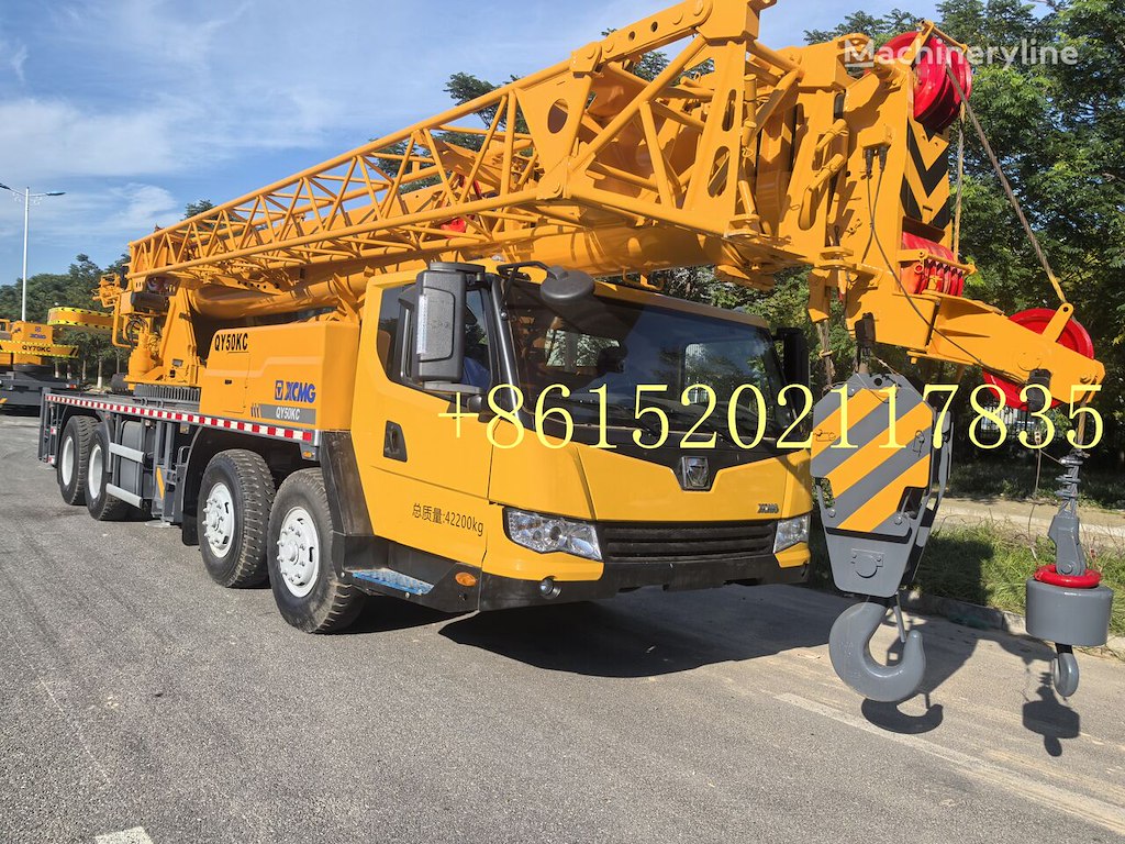 XCMG QY50KC QY50KA XCT50 XCT55 QY55K QY50K 50 Ton truck crane mobile pokretna dizalica