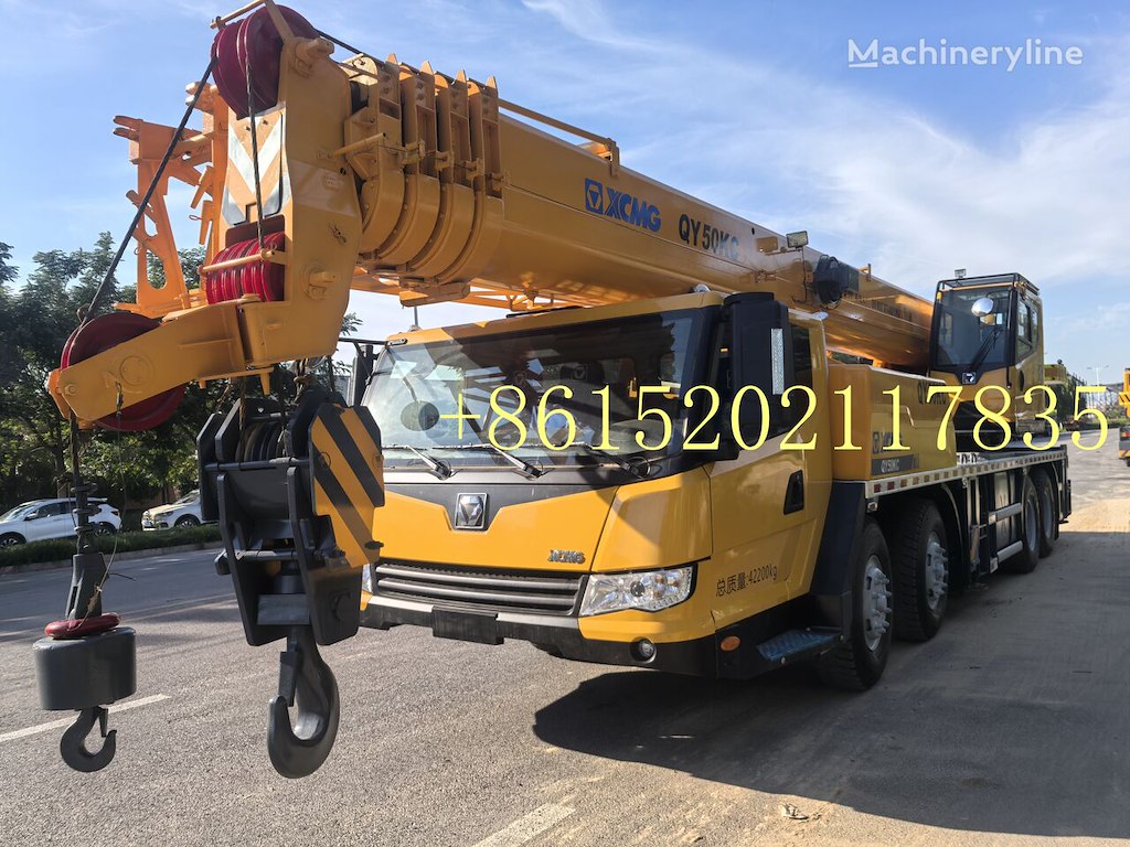 XCMG QY50KC XCMG TRUCK CRANE 50 TON MOBILE CRANE pokretna dizalica