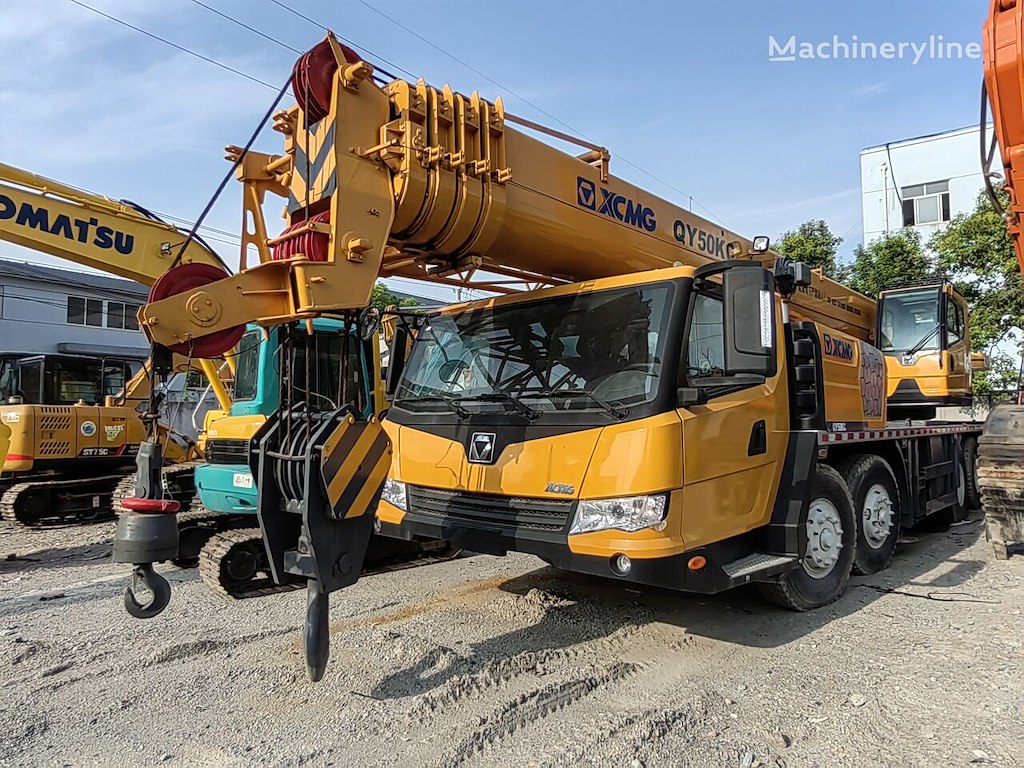 XCMG XCMG QY50KC QY50KA QY50K 50 ton 50t mobile truck crane pokretna dizalica