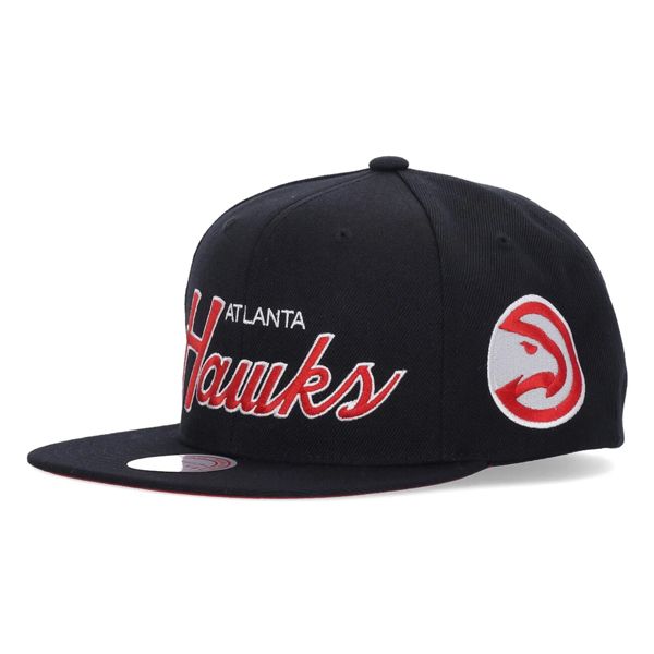 NBA TEAM SCRIPT 2.0 SNAPBACK ATLANTA HAWKS 'BLACK'