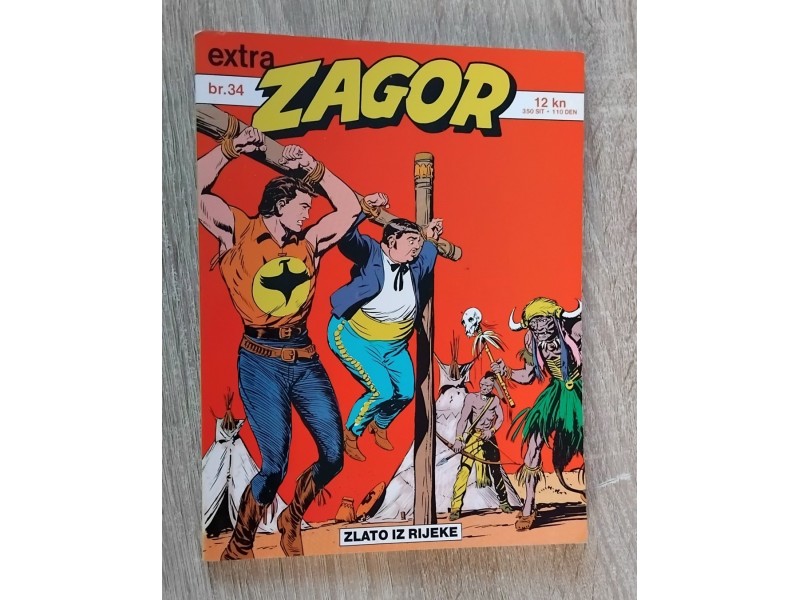 Zagor extra SD br. 34 Zlato iz Rijeke