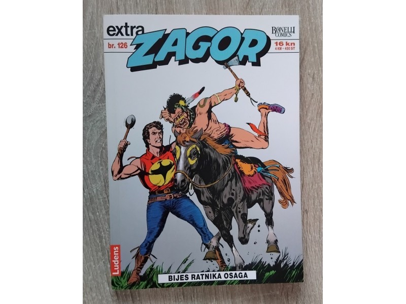 Zagor extra Ludens br. 126 Bijes ratnika osaga