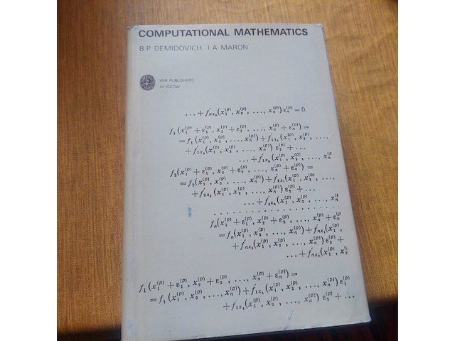 [66]  Computational Mathematics - B.P. Demidovich