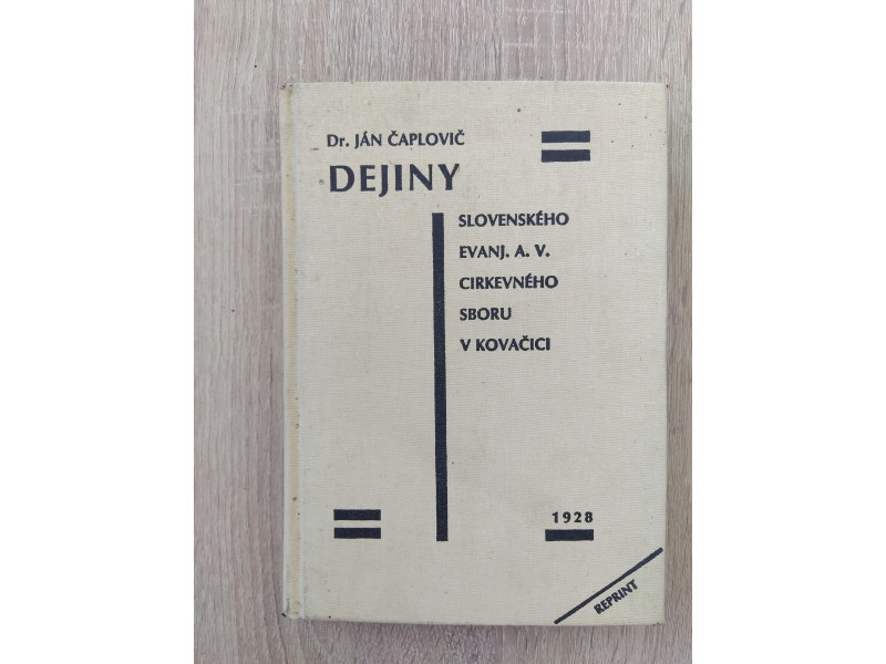 Ján Čaplovič - Dejiny