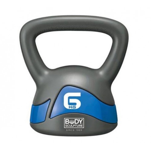 Kettlebell BW-117 6kg grey-blue