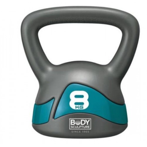 Kettlebell BW-117 8kg grey-green