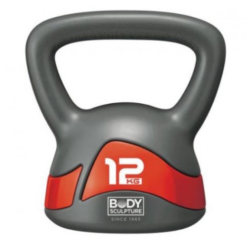 Kettlebell BW-117 12kg grey-red