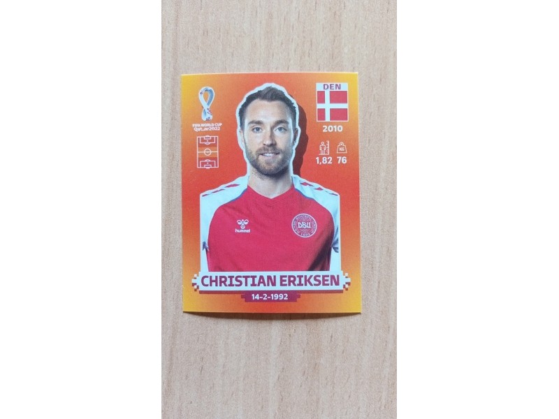 World cup Qatar 2022 Panini broj DEN 11