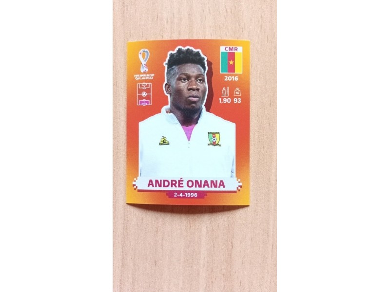 World cup Qatar 2022 Panini broj CMR 2