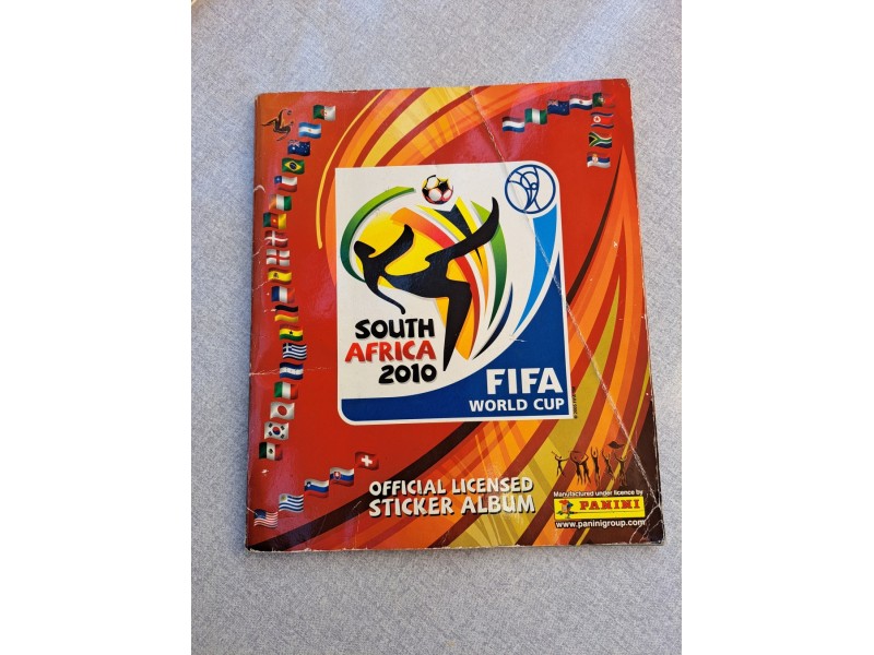 Album Panini WC South Africa 2010