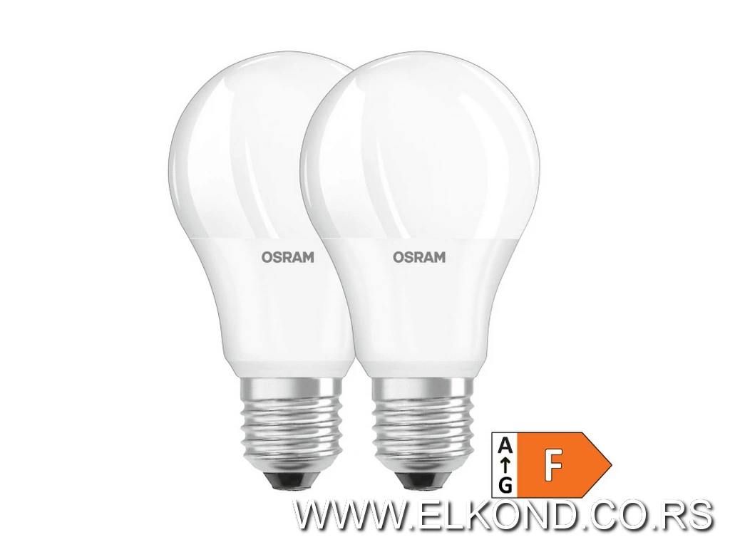 Led sijalica 8.5W E27 4000K 806lm OSRAM 2/1 pak