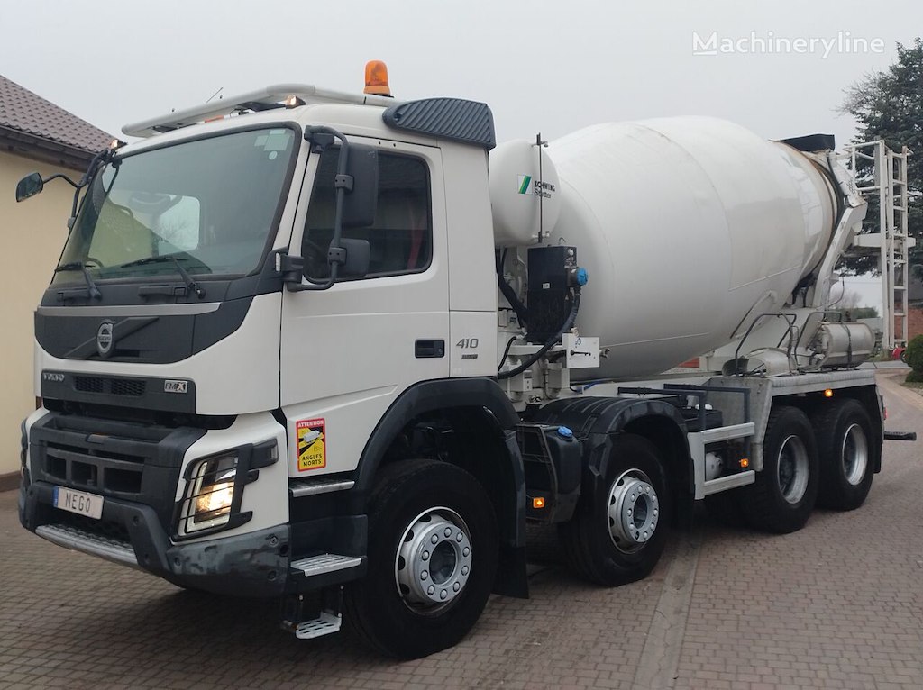 Stetter na šasiji Volvo FMX 410 8x4 Stetter 2015 Mixer kamion s mešalicom za beton