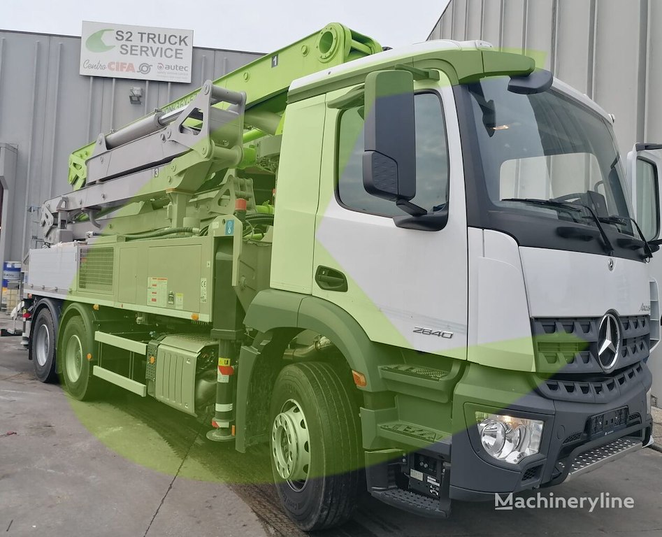 Nova Zoomlion ZL 36 X na šasiji Mercedes-Benz Arocs 2840 pumpa za beton