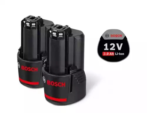BOSCH Bosch set akumul.2*gba 12v 3.0ah