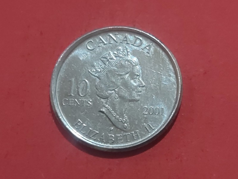 Kanada - 10 cent 2001 god