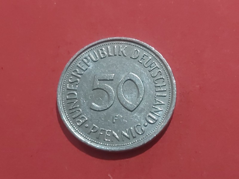 Nemačka - 50 pfennig 1982 god F