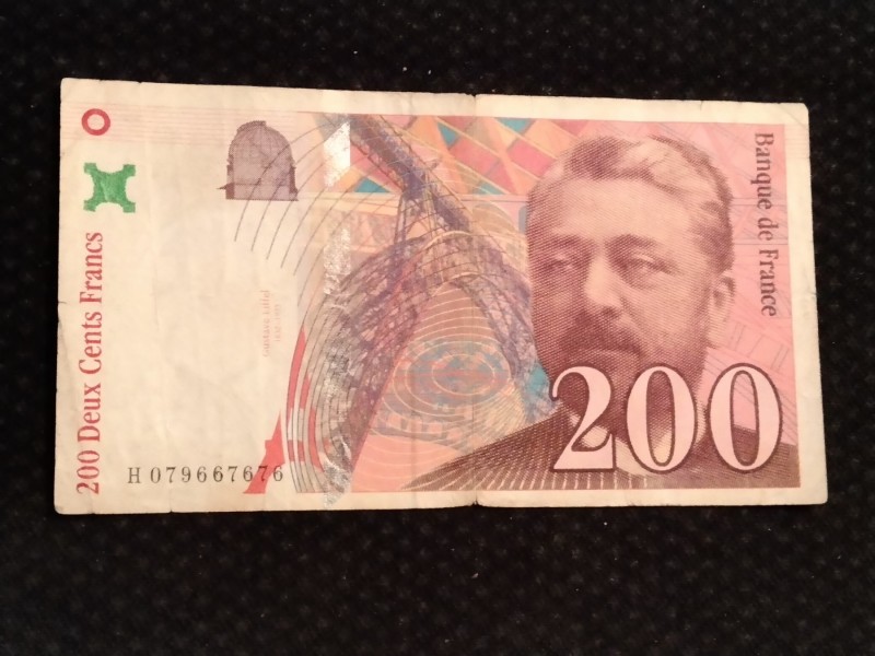 200 franaka 1999 francuska