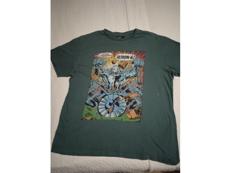 ultron marvel graphic print comic majica