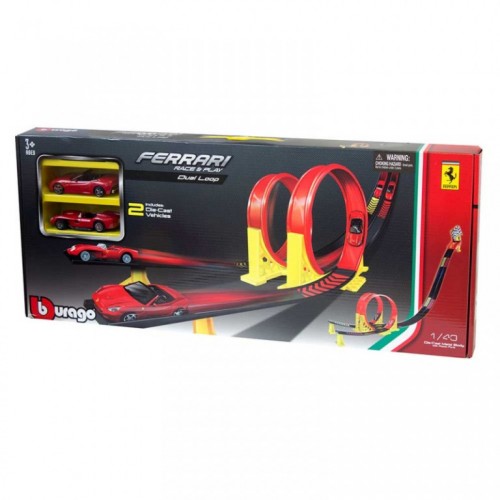 Playset Burago ferrari dual BU31216