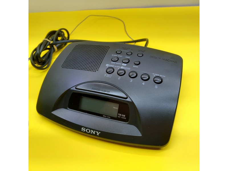 Radio - Sony ICF-C233 Dream Machine - AM,FM,Alarm,Sat